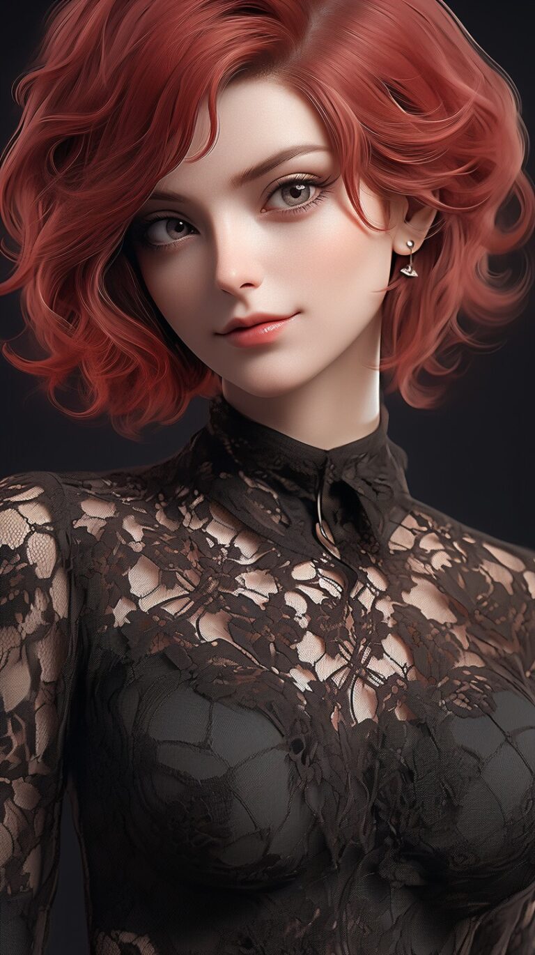 Created by AI: Red-Haired Girl - Netizens VN